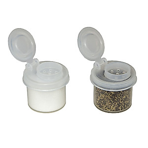 Hall Brothers Brazza Outdoors set of 10 Mini spice jars with sifter and cap (10)