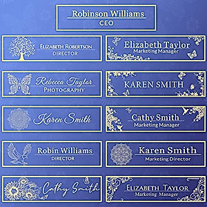 SDHSGSB Office Personalized Name Plate for Desk, Custom Desk Nameplate Plaque for Woman, Engraved Crystal Office Decor Gifts 8"x 1.4"x 3.5" (Eagle)