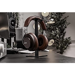 Shure AONIC 50 Wireless Noise Cancelling Headphones, Premium Studio-Quality Sound, Bluetooth 5 Wireless Technology, Comfort Fit Over Ear, 20 Hours Battery Life, Fingertip Controls - Brown