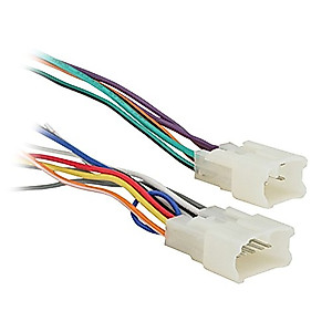 Metra 70-8114 Steering Wheel Control Wire Harness with RCA for 2003-Up Select Toyota/Scion/Lexus Vehicles & Metra 70-1761 Radio Wiring Harness For Toyota 87-Up Power 4 Speaker
