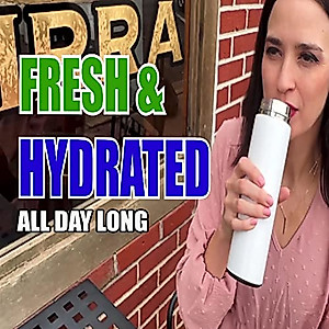 The Gadget Plug Coffee thermos,Coffee bottle,Smart Sports Water Bottle with LED Temperature Display,Double Wall Vacuum 500 ML TGP01 The Gadget Plug Smart Thermos