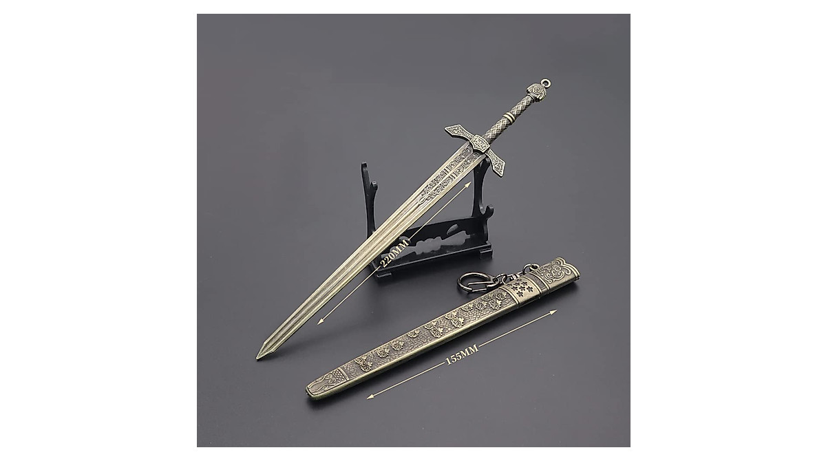 Elden Ring Vagabond Banished Knight's Greatsword Collectible Toy