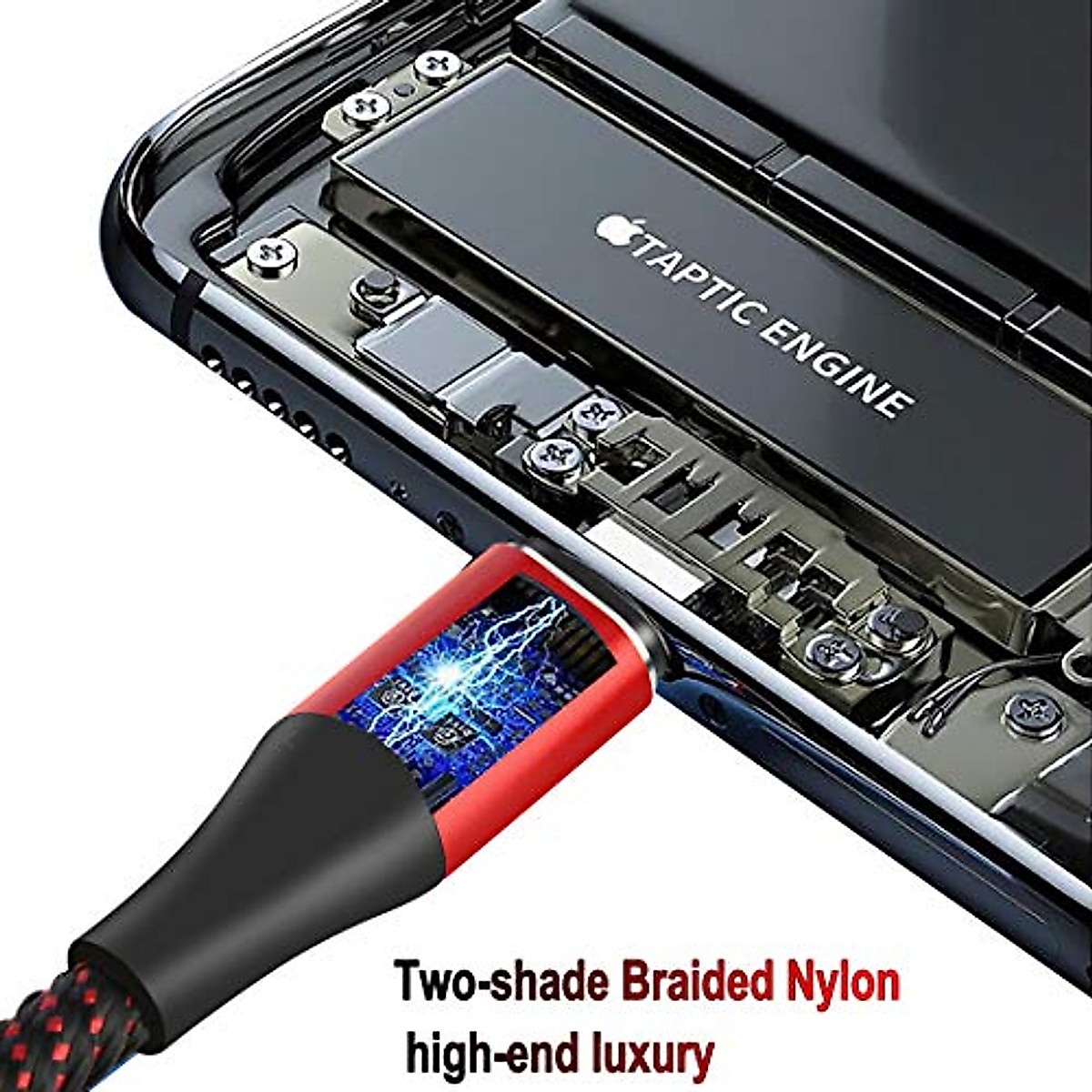 USB iPhone Charging Cord MFi Certified 3ft 3Pack Lightning Charger Cable 3 ft for Apple iPhone 13/12/11 Pro/Max/X/XS/XR/8 Plus/7/6/5S/SE/5/iPad/Air 2/Mini 3 Foot Charge