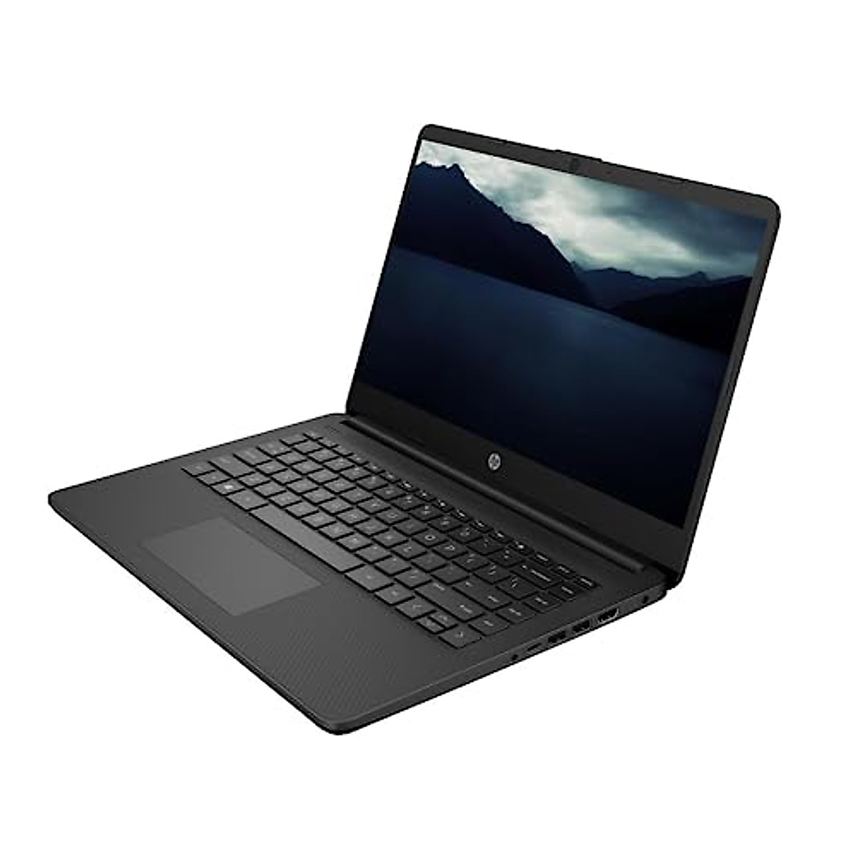 HP 2023 Newest Upgraded Laptops for College Student & Business, 14'' HD Computer, Intel Celeron N4120 Quad-Core, 8GB RAM, 128GB(64GB SSD+64GB Card) Fast Charge, Windows 11, Black (14-dq0051dx)