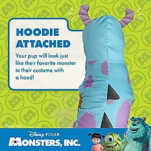 Disney for Pets Halloween Monsters Inc. Sulley Costume for Dogs - Halloween Costumes for Dogs - Sulley Dog Costume - Officially Licensed Disney Dog Halloween Costume, Blue, XX-Large (FF22992)