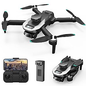 S150 Drones With Camera For Adults 4k Hd Auto Return Intelligent Obstacle Avoidance One-Touch Take-Off And Landing Beauty Shot Dron (BLACK)