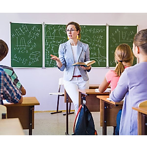 Teacher Earrings Beaded Pencil Earrings for Women Handmade Beaded Dangle Drop Earrings Back To School Teacher Appreciation Gift (Yellow)