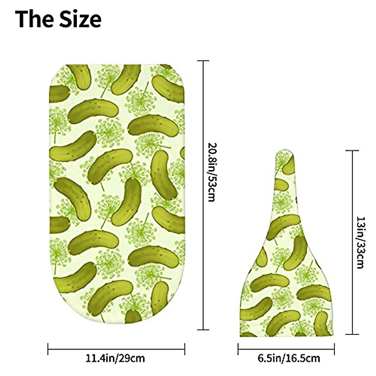 YIFTD Newborn Swaddle Blanket with Beanie Set Dill Pickles Soft Baby Sleep Sack Stretch Adjustable Baby Swaddle Wraps Receiving Blankets for Boys Girls