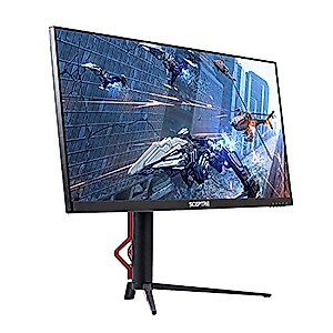 Sceptre 34" IPS UltraWide QHD 3440 x 1440 21:9 Gaming Monitor up to 144Hz DisplayPort HDMI 99% sRGB 1ms Height Adjustable Black 2021 (E345B-QUT168)