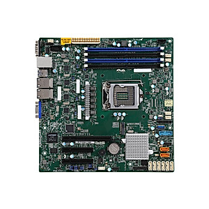 Supermicro X11SSH-LN4F Server Motherboard - Intel Chipset - Socket H4 LGA-1151 - Retail Pack