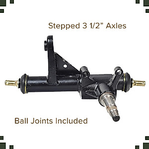 AlveyTech Left & Right Strut Spindle for 150cc - 250cc Go-Karts & Dune Buggies