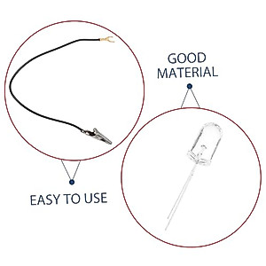 Gatuida 1 Set Battery Experiment Kit Experiment Tools Copper Anode Fruit Battery Experiment Supplies Fruit Battery Experiment Plates Electrode Material Copper Plate Electrode Strips Zinc