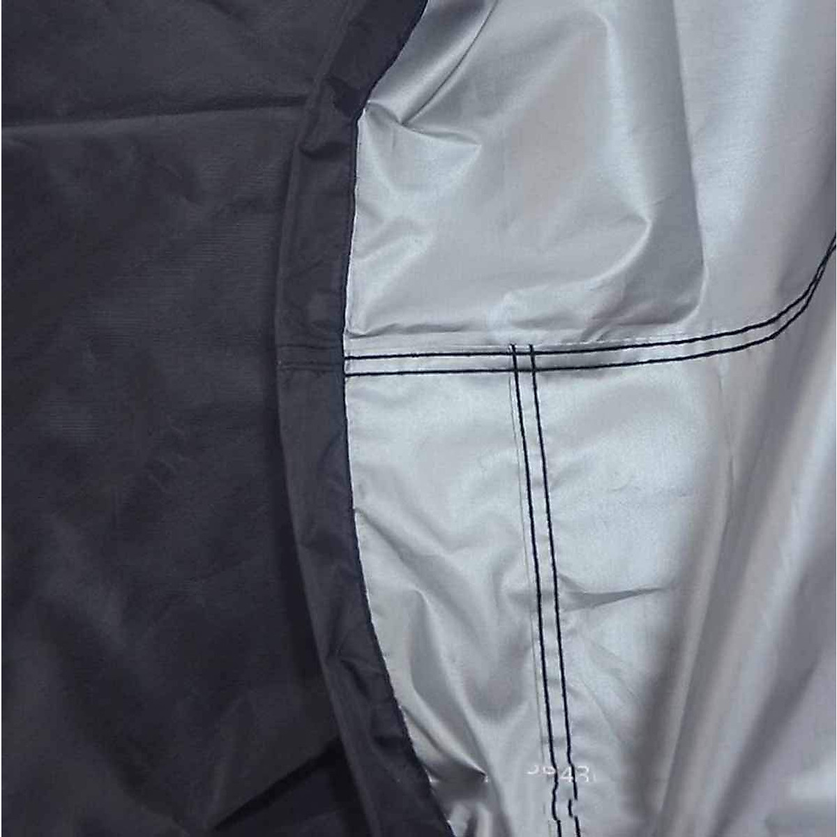 FLR 120x54x38inches Patio Table Cover Veranda Rectanguler Black Waterproof Outdoor Dinner Protector Dust-Proof Table Desk Cover Furniture Covers with Storage Bags for Garden Outdoor Indoor Furniture