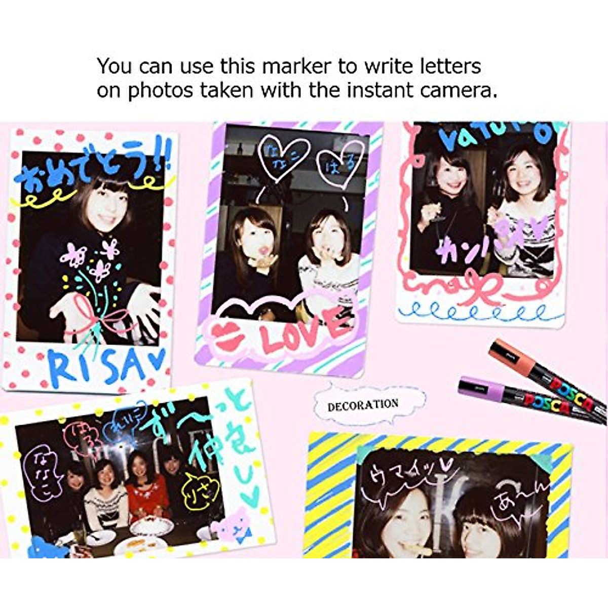 Uni POSCA Paint Marker Pen - Extra Fine Point - Non Alcohol - Odorless Water Resistant Pen Maker - Set of 14 (PC-1M12C & Gold & Silver) with Original Vinyl Pen case