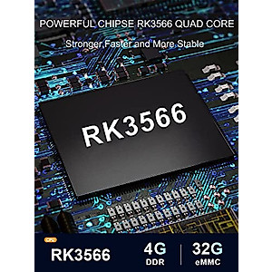 8K Android TV Box 11.0, RUPA Smart TV Box RK3566 4-Core 64 Bits, 4GB RAM 32GB ROM Android Box with 1000M LAN Dual WiFi 2.4G/5G, Support 8K/6K/4K 3D BT4.0 USB 3.0 Android TV Box