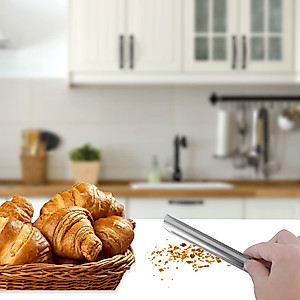 Abeillo Crumb Sweeper-Table Crumb Sweepers Bread Crumber for Servers, Stainless Steel Table Crumbers for Tablecloth in Restaurants and Homes, Small Desk Cleaning Tool