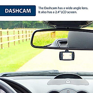 BLAUPUNKT HD Dash Cam with Night Vision 720P 4GB MicroSD Card Included (BPDV165)