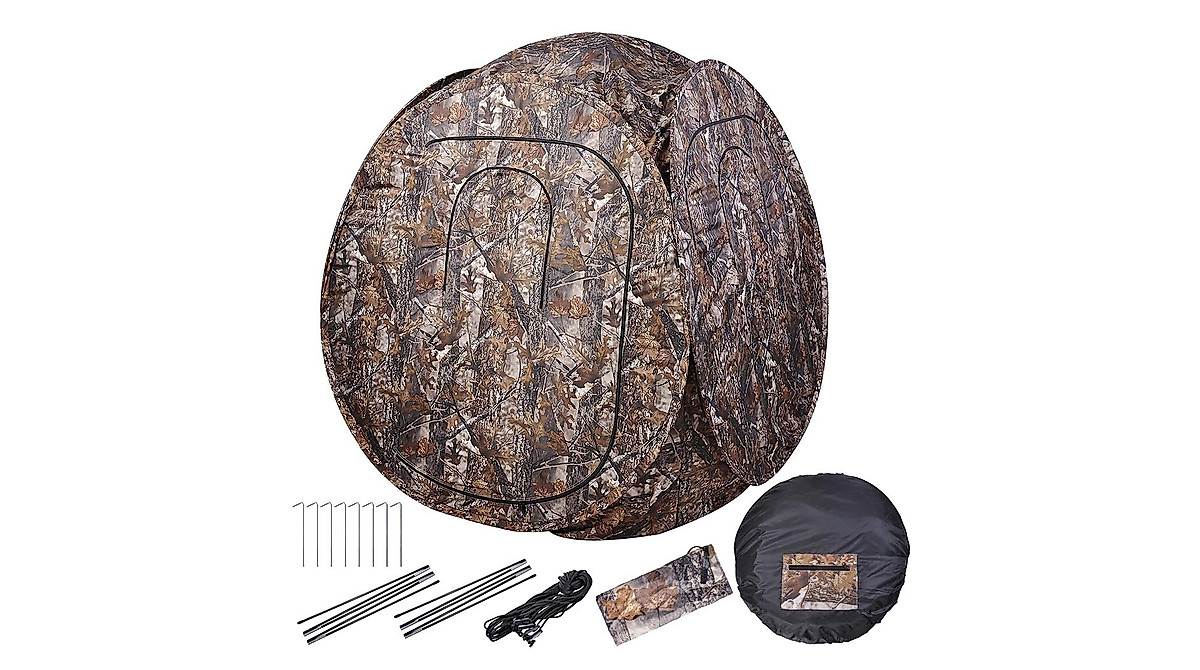 AW Hunting Blind Tent for Deer & Turkey - Portable & Waterproof