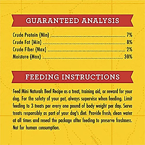 Zuke's Mini Naturals Dog Training Treats, Salmon Recipe, Soft Mini Dog Treats with Vitamins & Minerals, Made for All Breed (16 Ounce (Pack of 2))