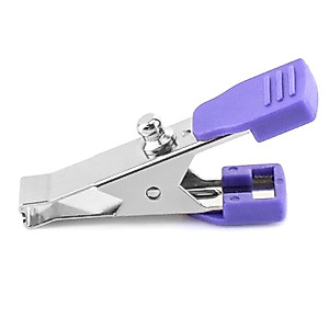 Luejnbogty Veterinary Electrode Clip, 10 Pack Universal Accurate EKG/ECG Limb Clip Multi-Function Clamp Adapters