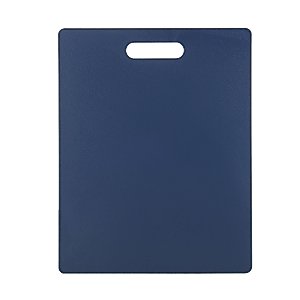 Copco Large Plastic Cutting Board, 11x14-Inch, Steel Blue
