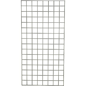 Global Industrial Wire Shelving Wire Mesh Deck (Shelf), 48"W x 24"D, 1/4" Thick Gray Epoxy Finish, 3" Openings, Reinforced