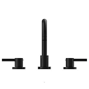 Design House 594002 Eastport II Bathroom, Widespread Faucet, Matte Black