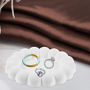 Alipis sunflower jewelry tray jewelry plate perfume ring dining table birthday present nightstand tray jewelry storage tray Storage Box bedside table jewelry tray desk