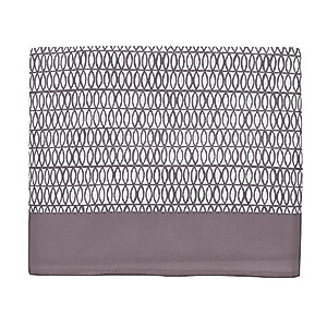 Bedtime Originals Elephant Love Gray 3-Piece Nursery Baby Crib Bedding Set