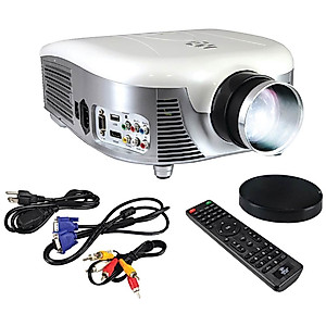 Pyle PRJD907 Widescreen,1080p HD Support,Up to 140-Inch Display LED Projector