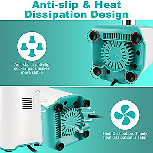 COKUNST Blenders for Shakes and Smoothies, 4 Blades Personal Blenders for Kitchen, Smoothie Blender and Grinder with 2 Blades, 10Oz & 17Oz Blender Cups, Countertop Blender for Fruits Protein Drinks