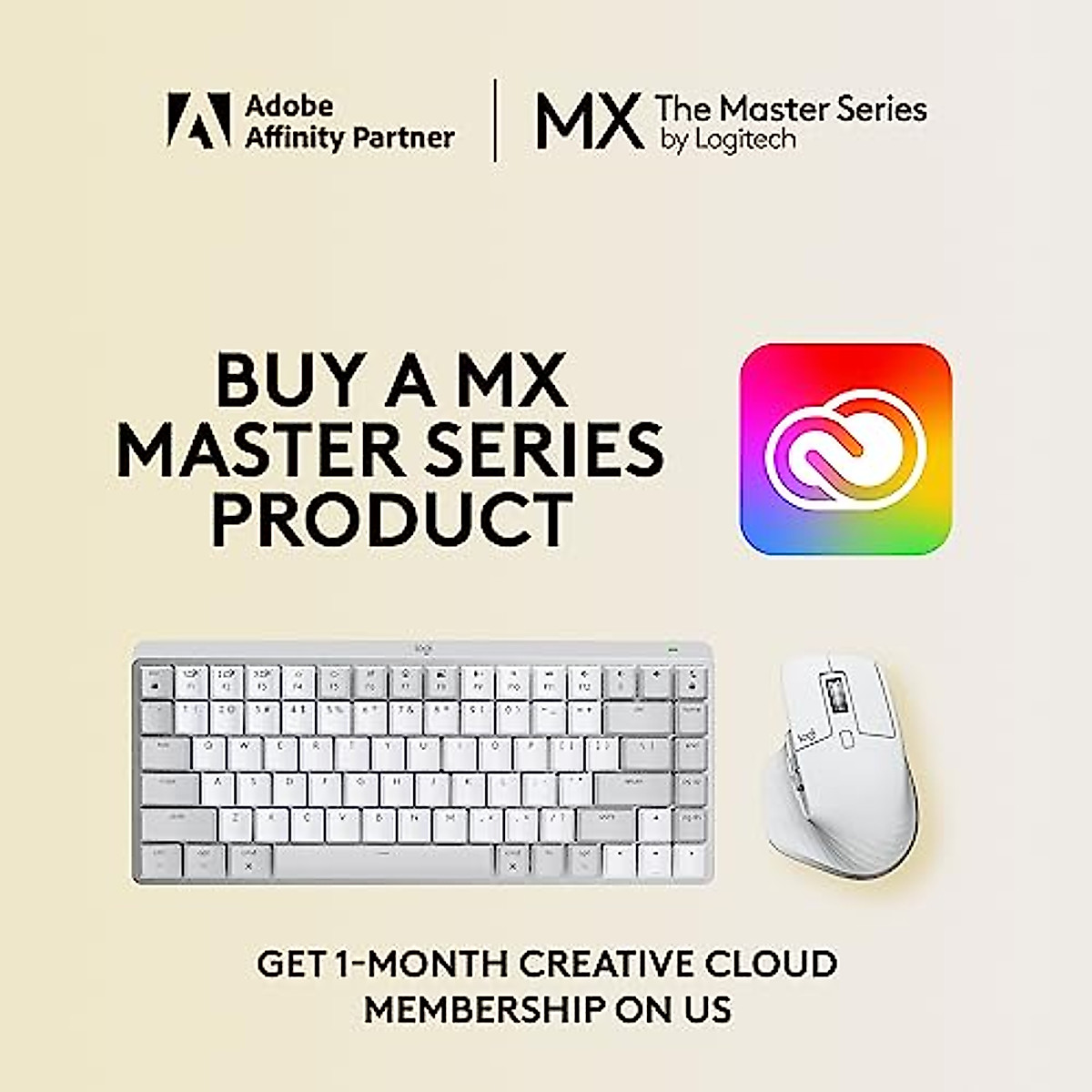 Logitech MX Mechanical Mini for Mac Wireless Illuminated Keyboard, Low-Profile Performance Switches, Tactile Quiet Keys, Backlit, Bluetooth, USB-C, Apple, iPad - Space Grey