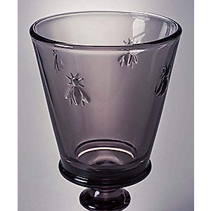 La Rochere Bee Set of 6 Wine Glass Eggplant