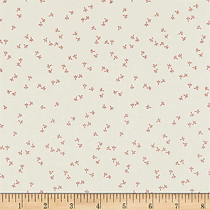 Farm Girl Vintage Chicken Track Cloud, Quilting Fabric by the Yard