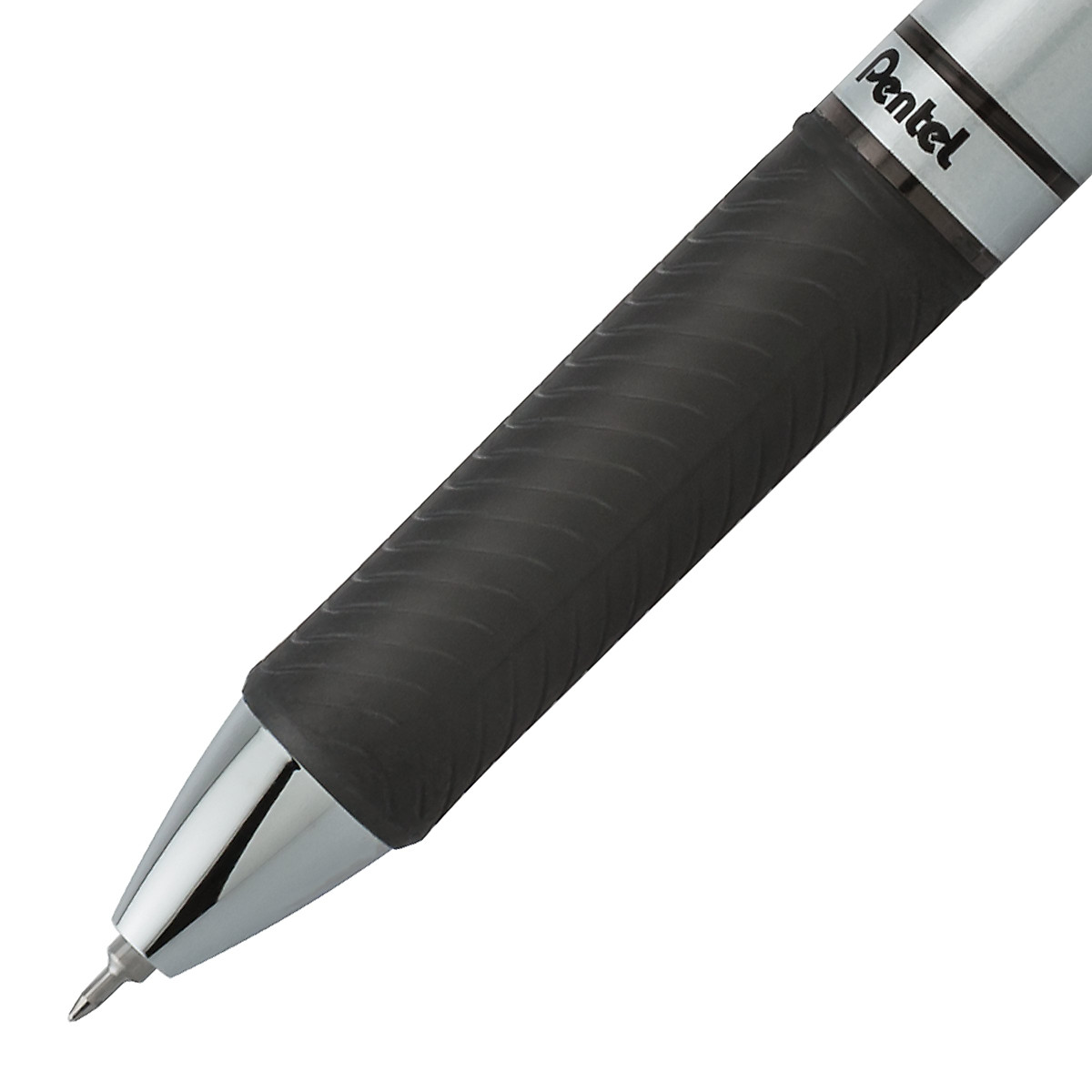 Pentel EnerGel RTX Retractable Liquid Gel Pen, (0.3mm) Needle Tip, Extra Fine Line, Black Ink, 3-Pk (BLN73BP3A)