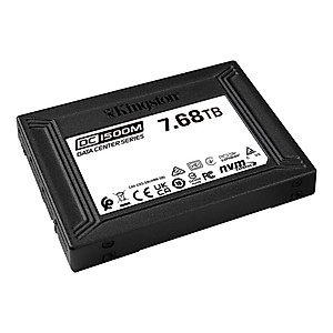Kingston DC1500M 7.68 TB Solid State Drive - 2.5" Internal - U.2 (PCI Express NVMe 3.0 x4) - Mixed Use - 1 DWPD - 3100 MB/s Maximum Read Transfer Rate - 5 Year Warranty