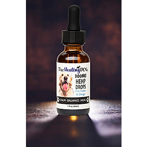 The Healing Dog: Hemp Oil for Cats & Dogs - 300mg