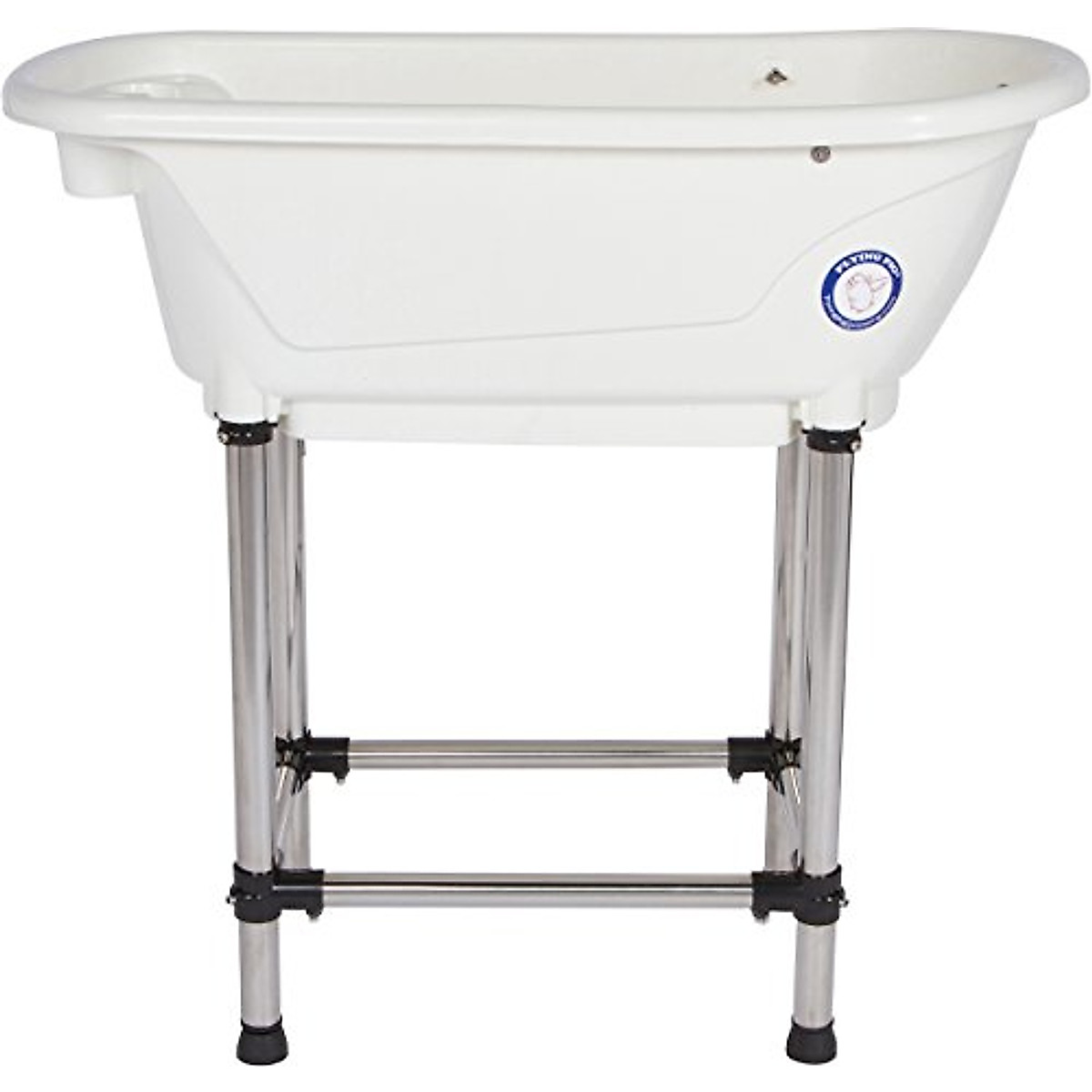Flying Pig™ Pet Dog Cat Portable Bath Tub (White, 37.5"x19.5"x35.5")