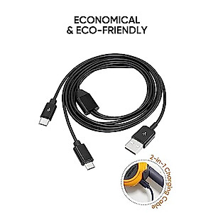 FOREDOM FD688 Rechargeable Walkie Talkies for Kids Long Range with Flashlight, 2 Pack