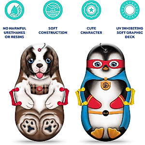 Sno-Storm 36in Foam Winter Kiddy Snow Sled 2-Pack, Mix, 36" (1368772)