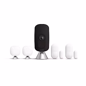 ecobee SmartCamera with Whole Home Sensors Bundle with ecobee Smart Camera Indoor WiFi Security Camera, 2 Pack SmartSensor for Doors & Windows, and ecobee SmartSensor 2 Pack. Smart Home - Compatible with ecobee Smart Thermostats for Home, Wifi Contact Sen