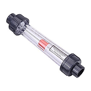 Deosdum 60‑600L/H Plastic Tube Liquid Water Rotameter LZS‑15D Flow Meter