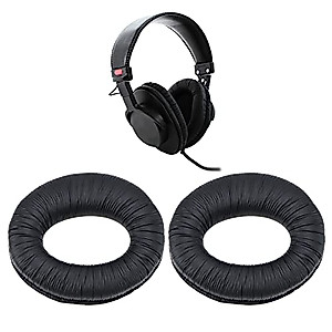 1 Pair Earpads Compatible with Sony MDR-RF970 960R 925R 860F 865R Headphones Replacement Leather Soft Foam Ear Cushions Headset Repair Parts Black