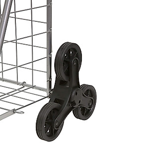 Helping Hand FQ39905 Stair Climber Folding Cart with Wheels and Handle