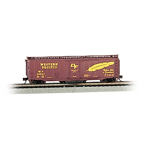 Bachmann Trains - 50' Plug Door Track Cleaning Box Car - Western Pacific™ - N Scale