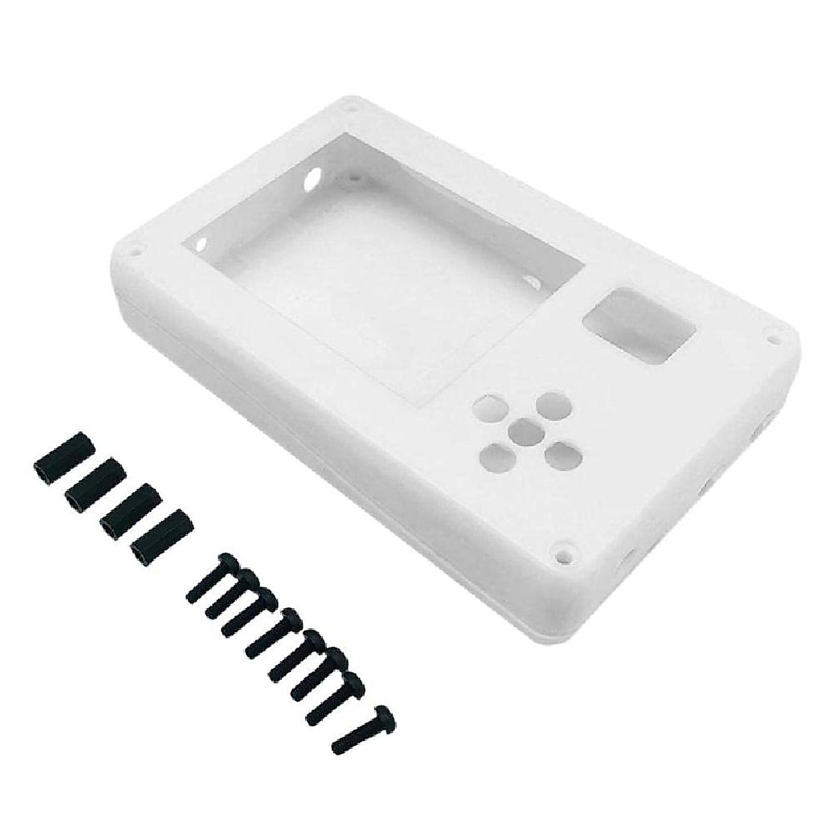 ABS Plastic Shell Case for 3.2 Inch Portapack H2 Expansion Board with Screws Kit, 125x80mm Motherboard Automatic Antenna Tuner Driver Board Analyzer Signal Generator Amplifier Display Sharer
