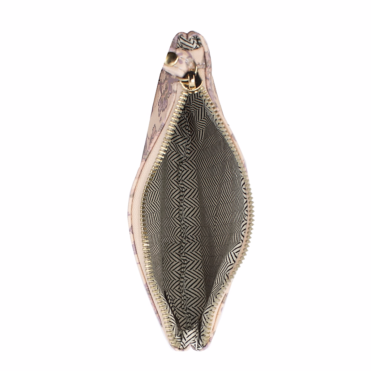 XOXO Women’s Large Blush Paisley Saffiano Multifunction Solid/Patterned Wristlet