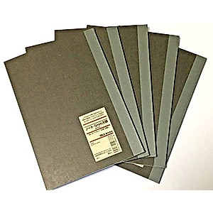 MUJI Notebook A5 5mm-grid 30sheets - Pack of 5books