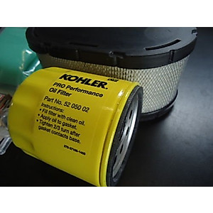 Engine Service Maintenance Tune Up Filter Kit Fits Kohler 7000 KT740 w/Pro Filtration Bad Boy ZT Elite Lawnmowers (1)