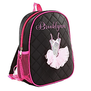 Kishkesh Personalization Personalized Embroidered Dance / Ballet bag - Ballet Dress